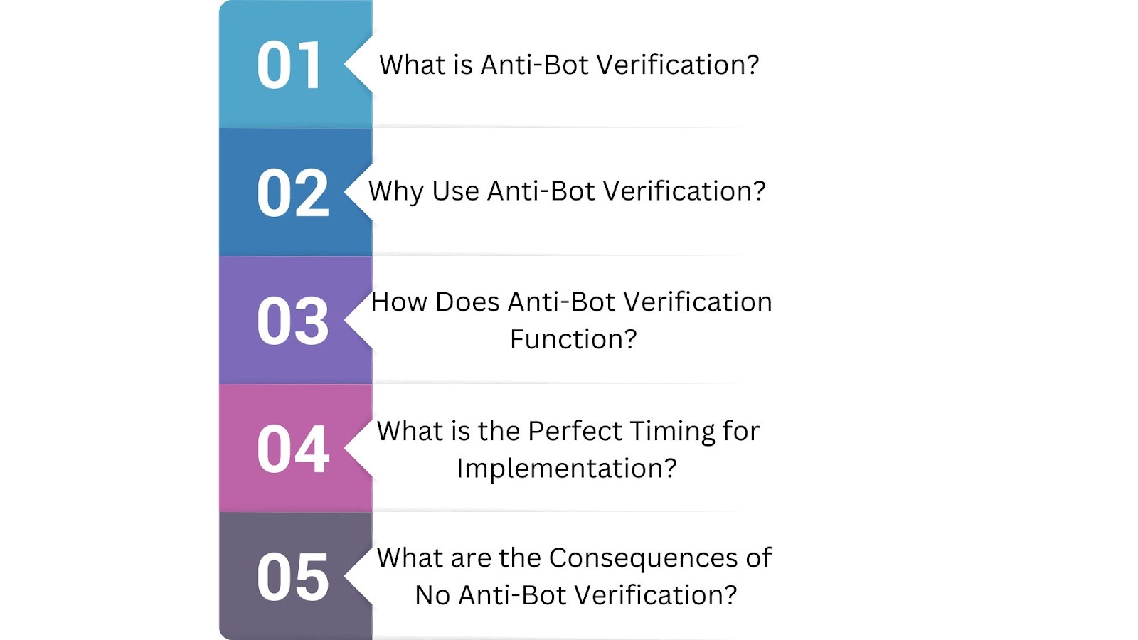What is Anti-Bot Verification and how does it work?