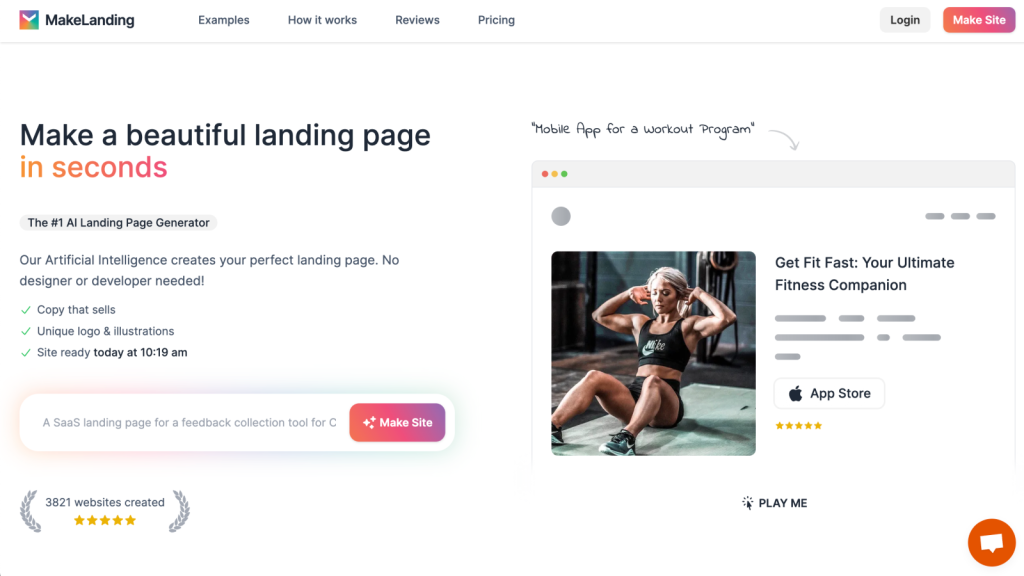 5 Best AI Landing Page Generators To Get You Started Fast