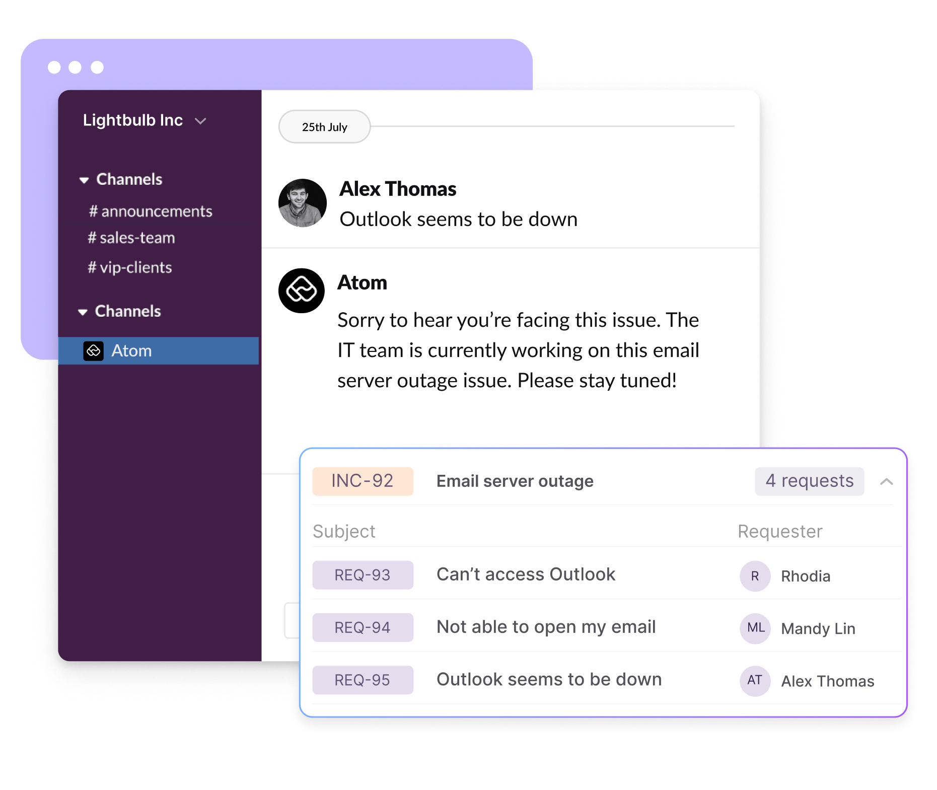 Modern Incident Management for Efficient IT Teams | Atomicwork