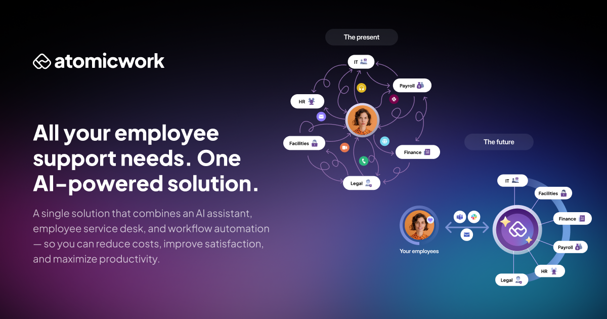 Atomicwork | Conversational ITSM Software and AI Service Desk