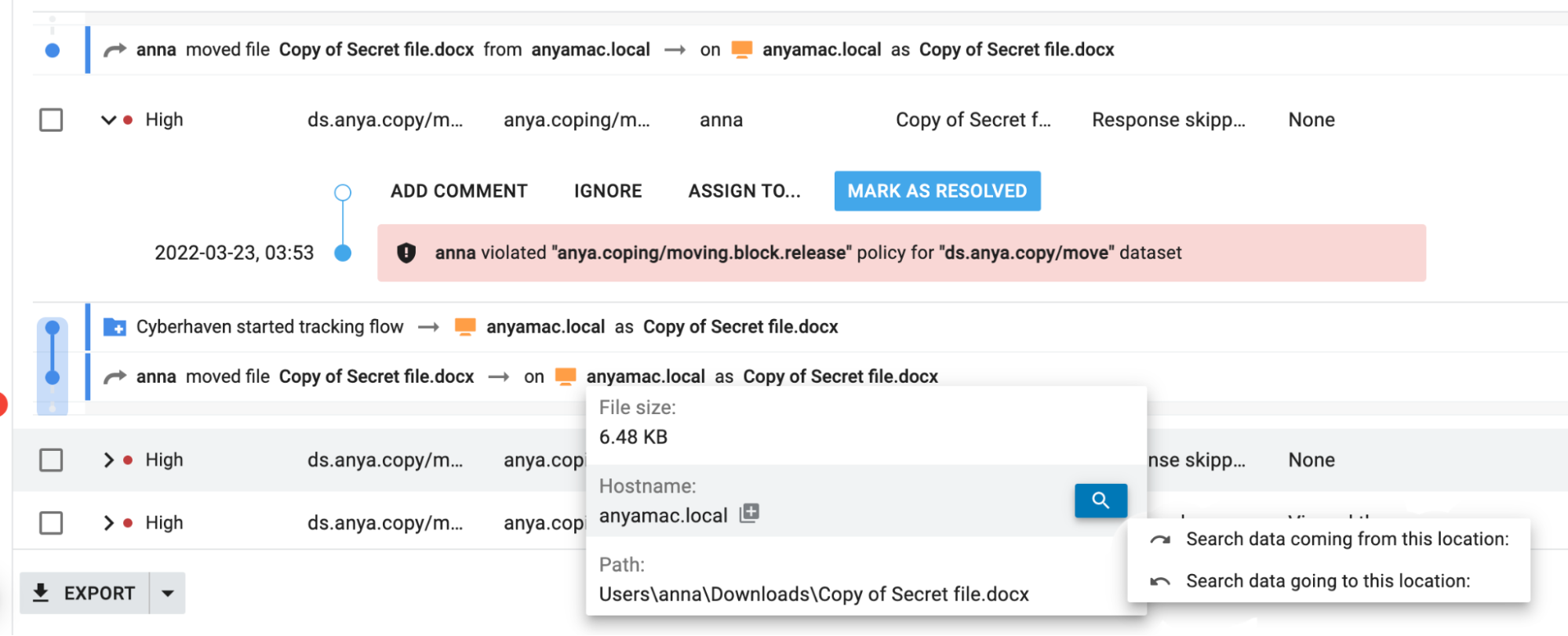 Cyberhaven Product Update – April 2022 | Cyberhaven