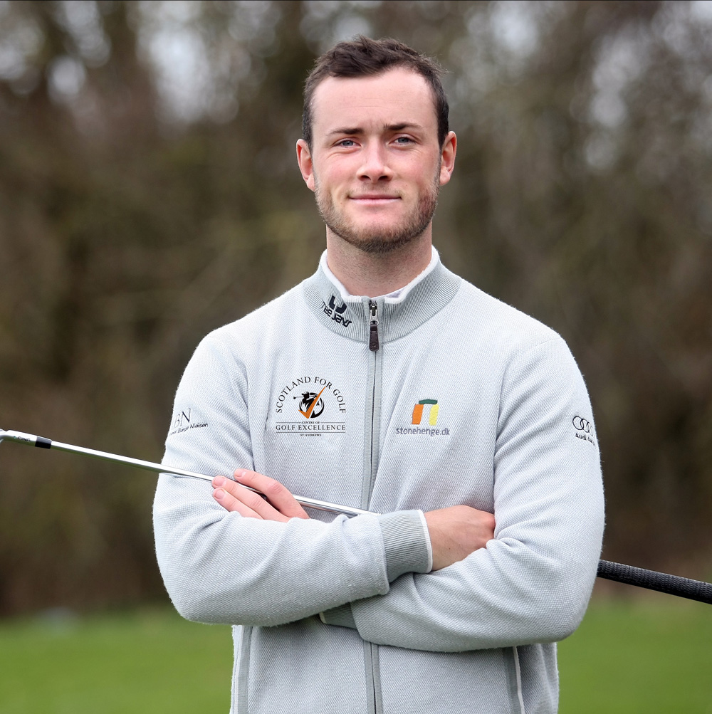 Hamish Brown, who plays on the DP World Tour, trains at the Centre of ...