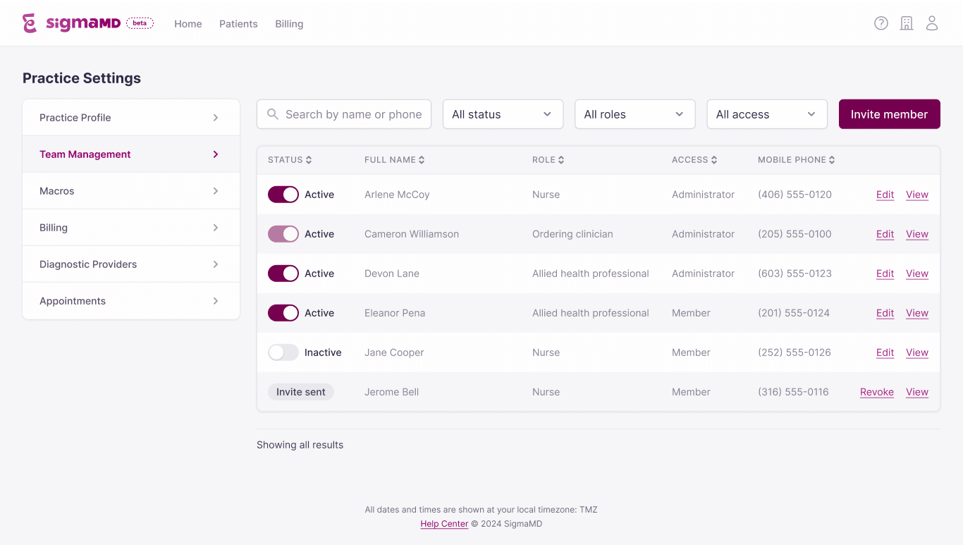 SigmaMD Practice Management Solutions