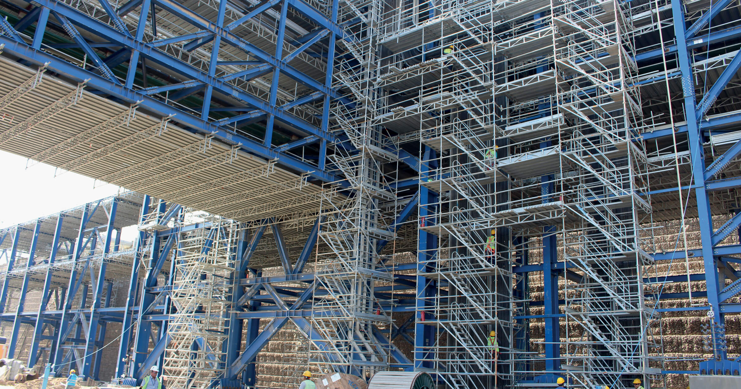 Pipe-Rack Suspended Scaffolding System