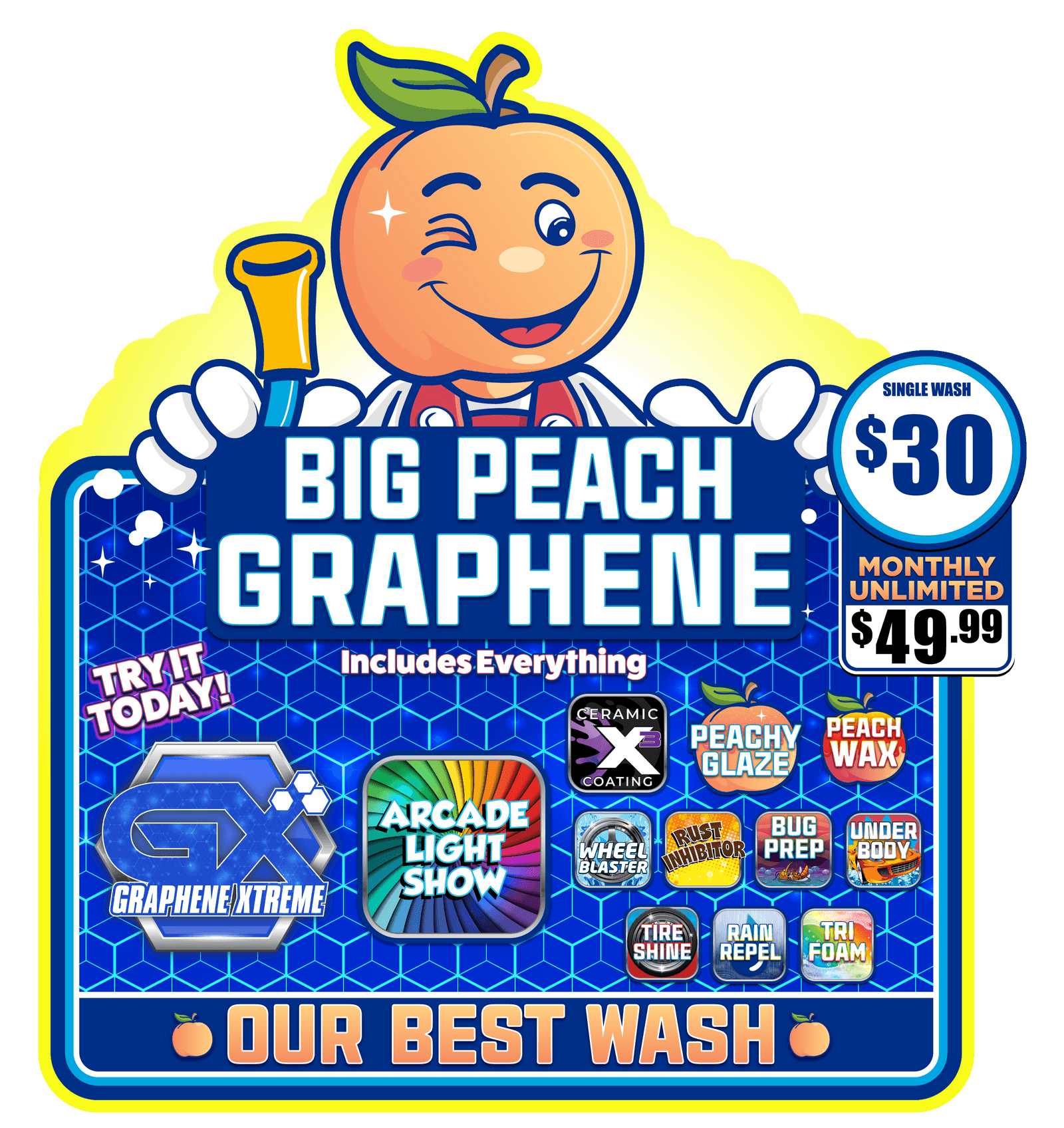 Big Peach Car Wash | Home