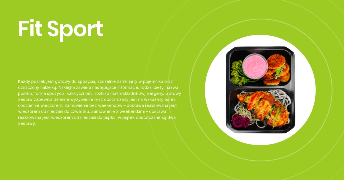 Fit Diet Catering | Fit Sport