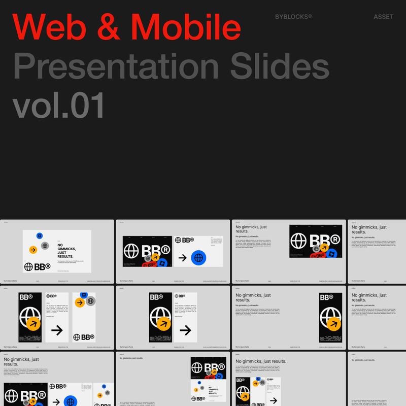 ByBlocks® ― Design and Presentation Templates for Figma