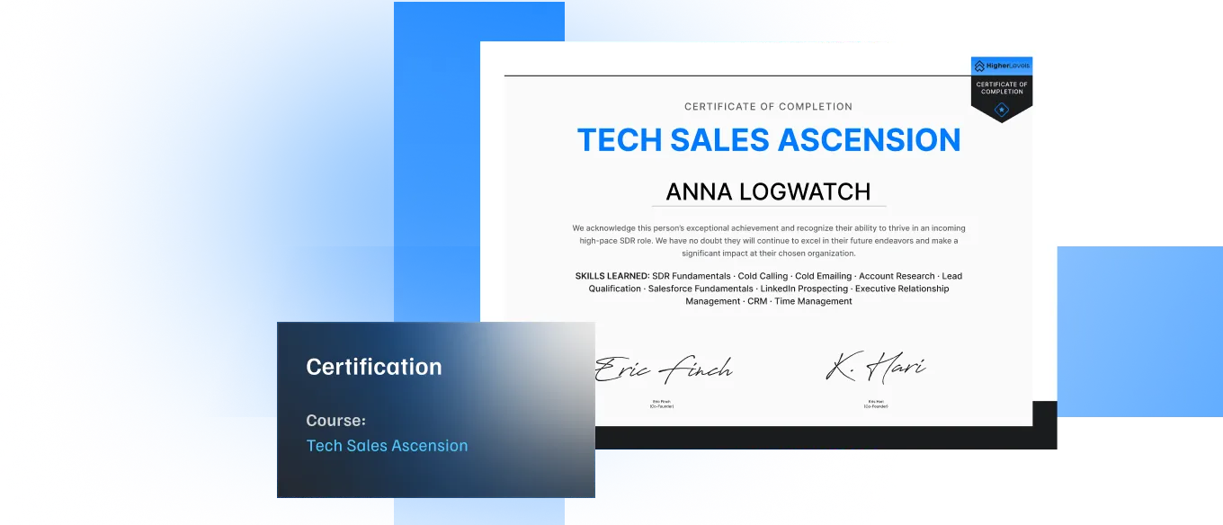 Tech Sales Ascension - Break Into Tech Sales Today