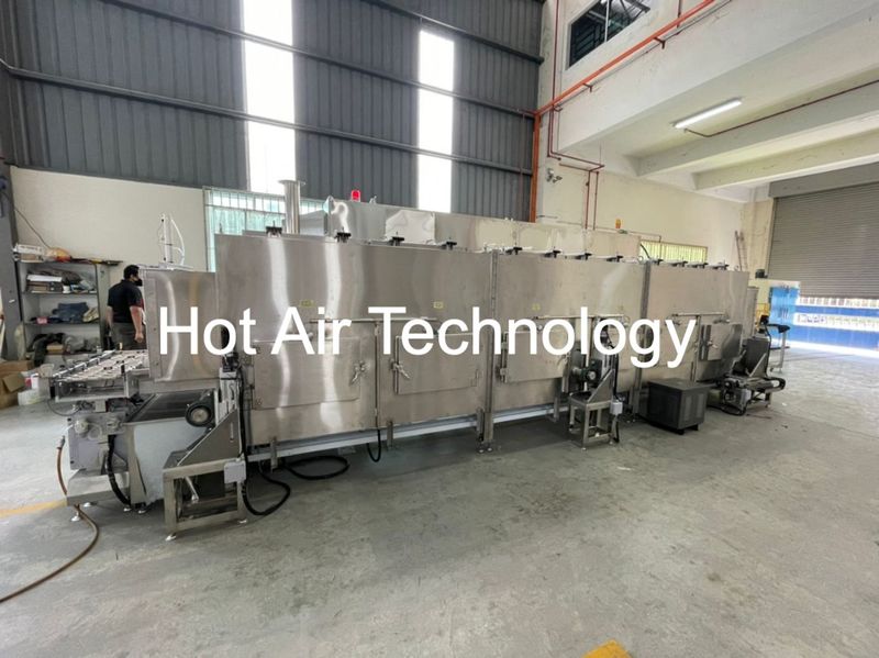 Hard Disk Drive (HDD) Platter Cassette Curing Heating Tunnel / Conveyor ...