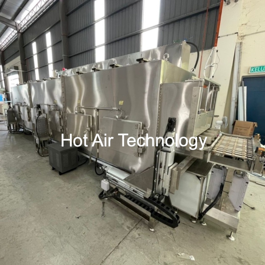 Hard Disk Drive (HDD) Platter Cassette Curing Heating Tunnel / Conveyor ...