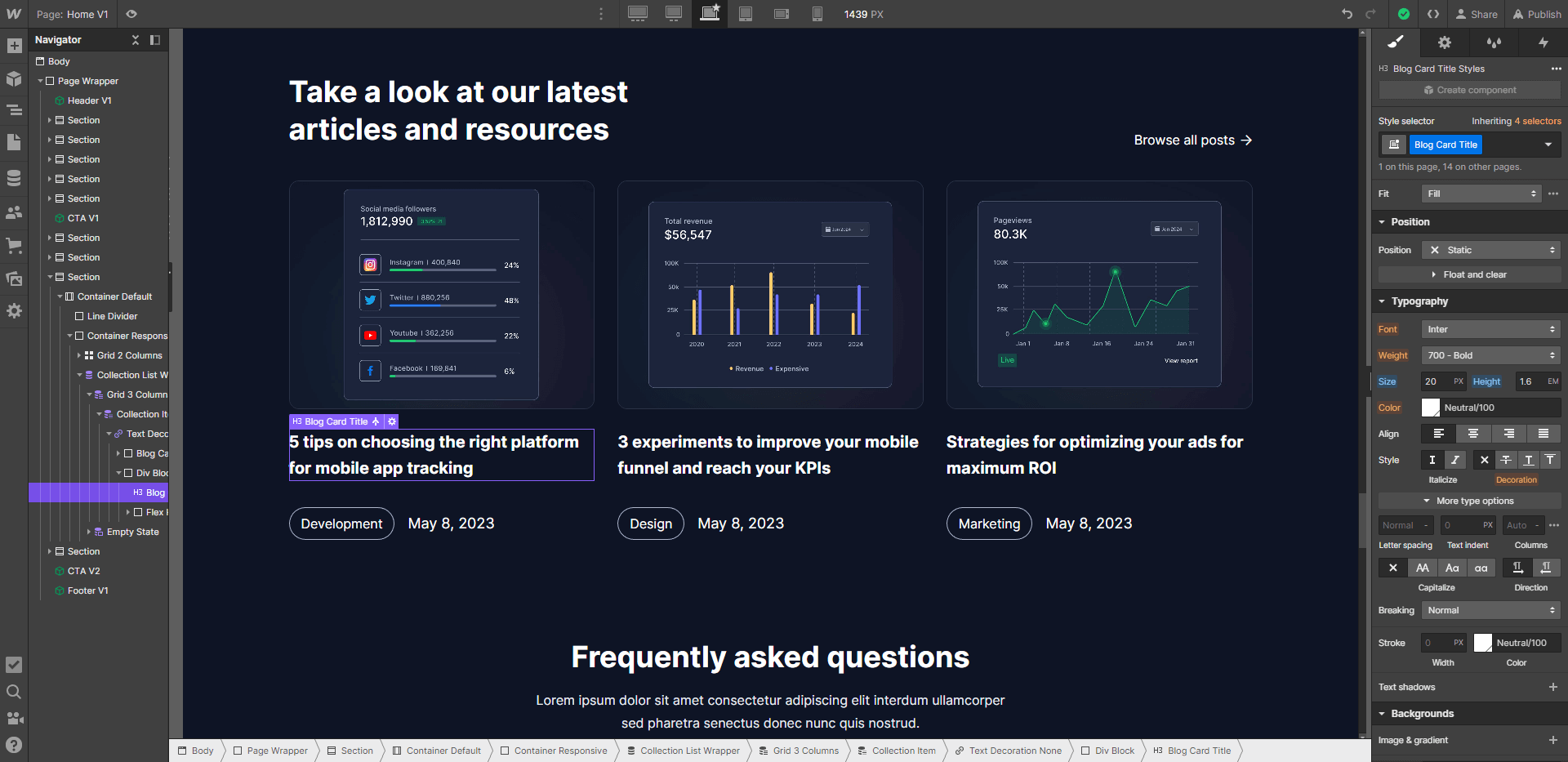 Start Here - Darktech X - Webflow Ecommerce website template