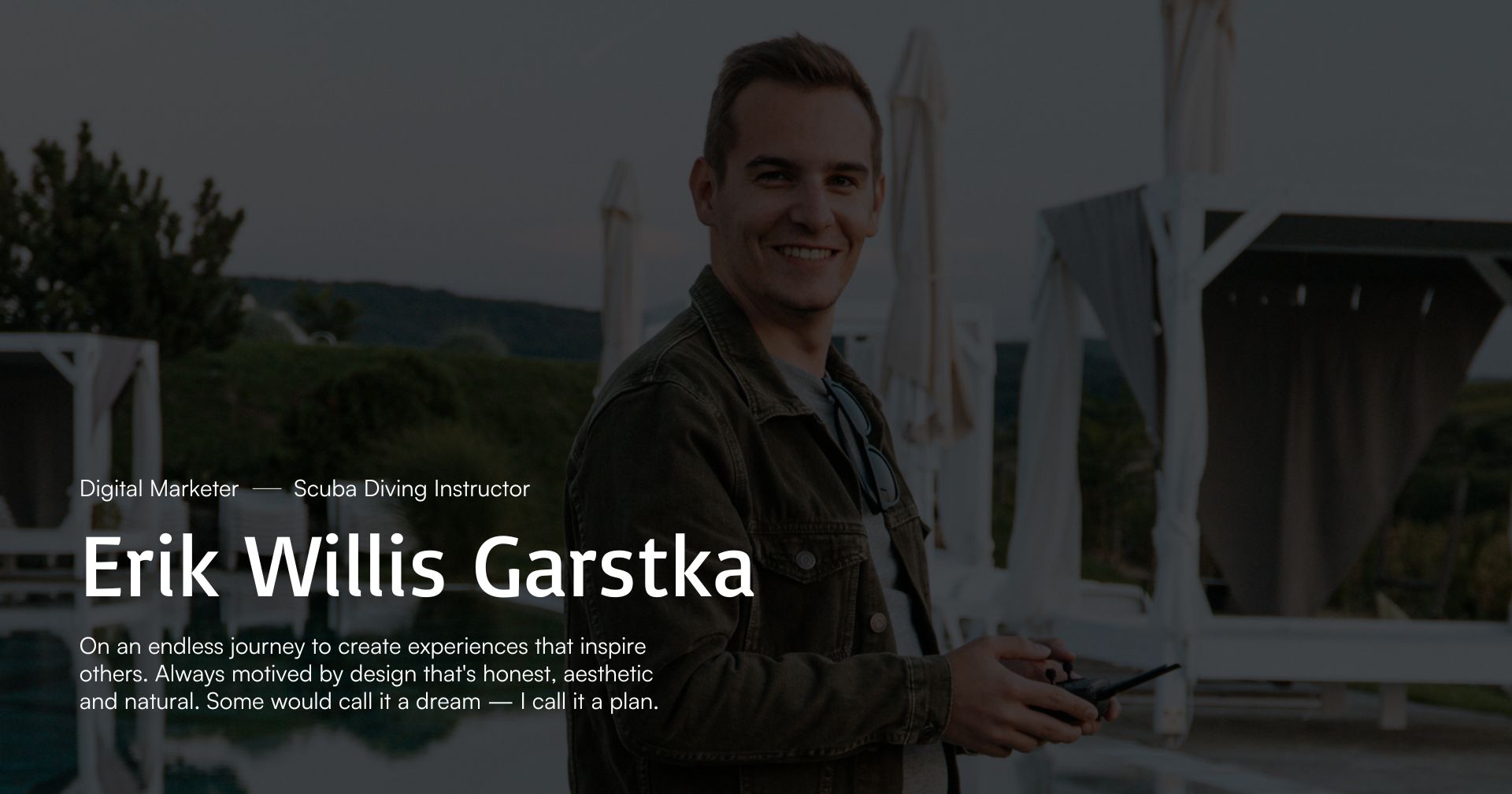 Erik Willis Garstka | Digital Marketing - Travel - Scuba Diving