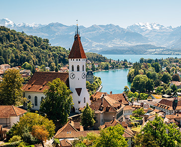 Bike tour Lake Thun | Deltapark Vitalresort