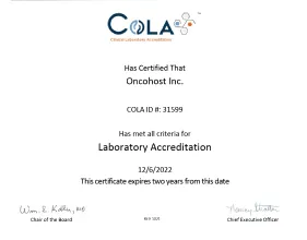 PROphetNSCLC Test | OncoHost's Lung Cancer Test