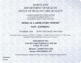 PROphetNSCLC Test | OncoHost's Lung Cancer Test