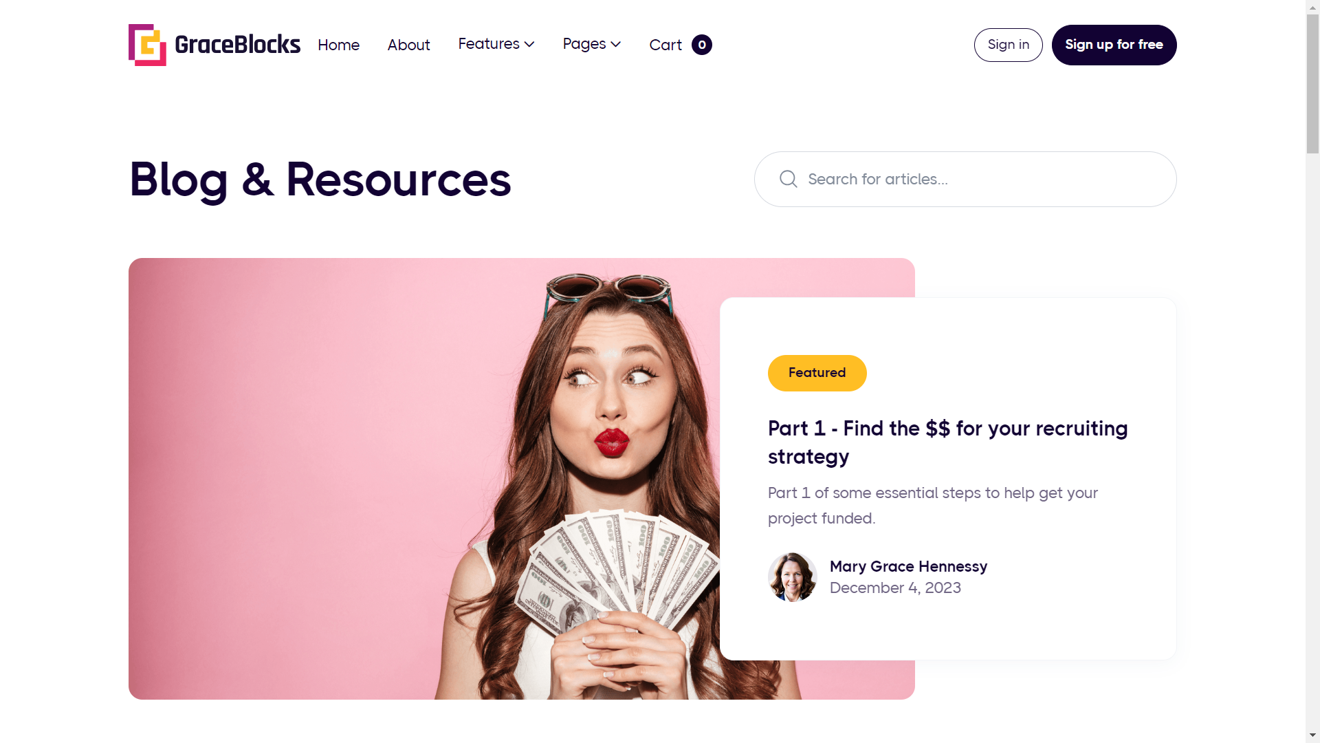 GraceBlocks Marketplace