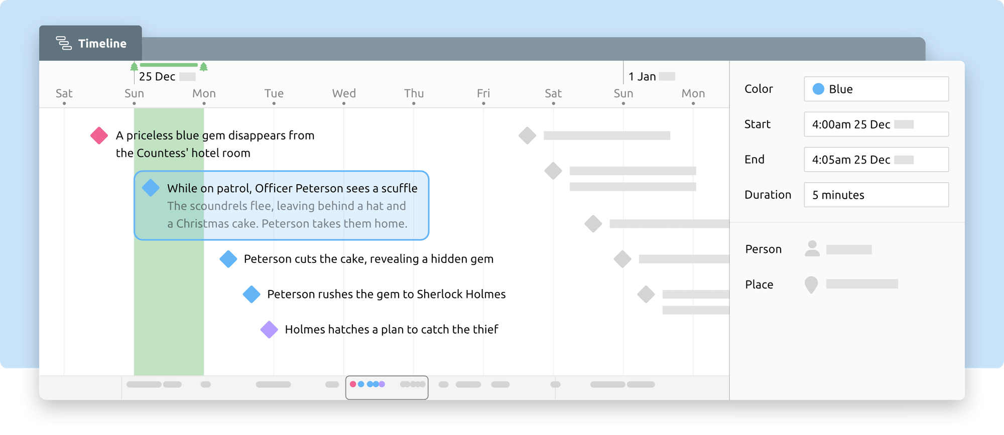 Interactive Timeline Application | Aeon Timeline