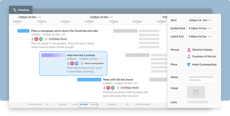 Interactive Timeline Application | Aeon Timeline