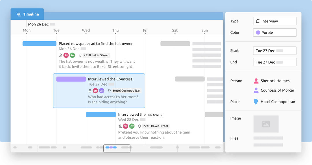 Aeon Timeline | Grow big ideas into brilliant narratives