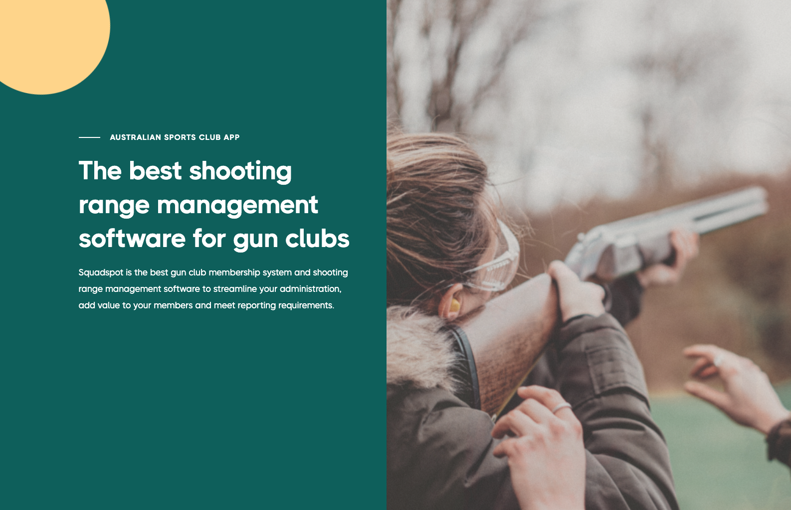 Shooting Range Management Software for Gun Clubs