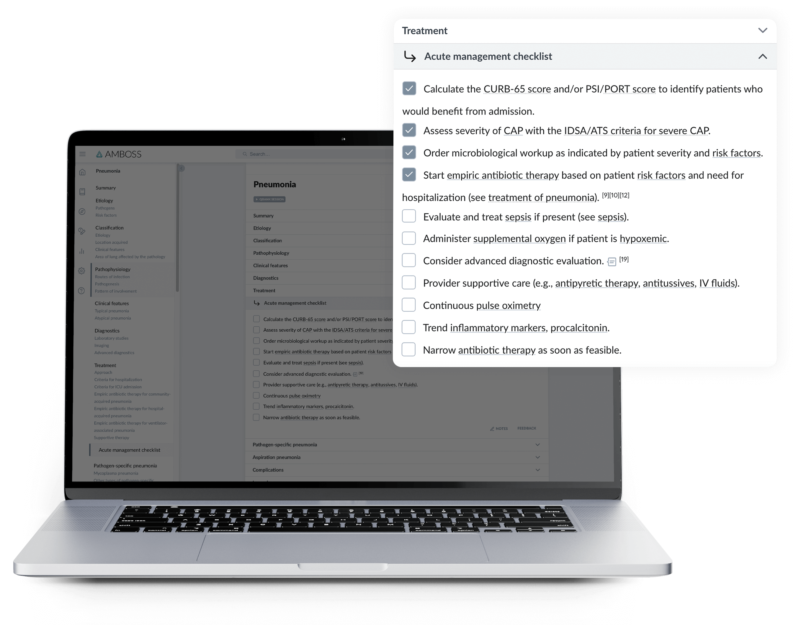 Amboss Acute Management Checklists Ensure High Quality Care