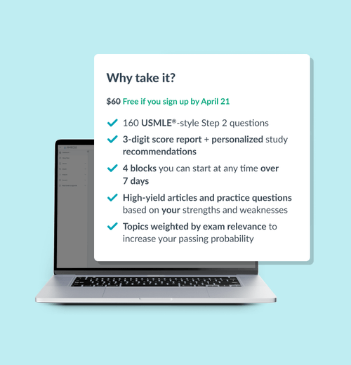 The AMBOSS Step 2 CK Self-Assessment