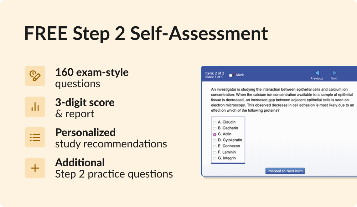 The AMBOSS Step 2 CK Self-Assessment