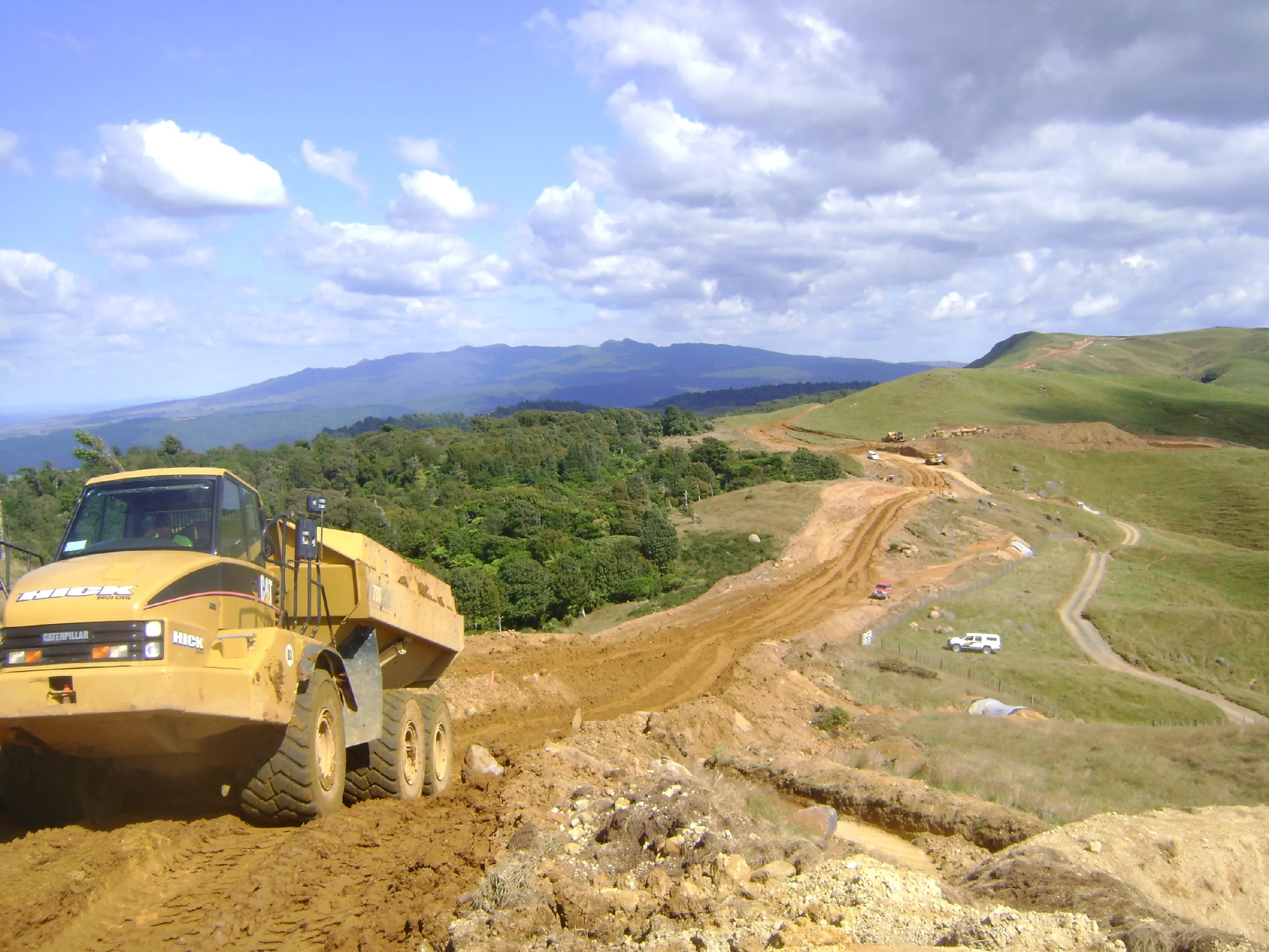 Te Uku Wind Farm Project | Hick Bros Civil Construction Ltd - Hick Bros