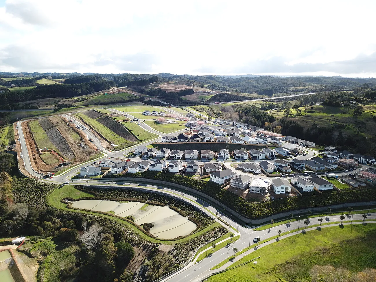 Millwater | Project Page | Hick Bros Civil Construction Ltd - Hick Bros