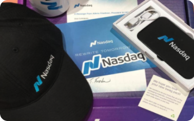 Nasdaq, Clari & Burnrate.io – Swag Spotted in the Wild! | Swagup Blog