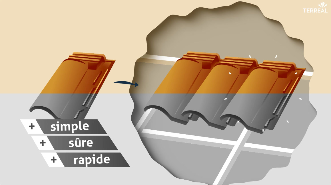 Terreal : vidéo de présentation du sous-faîtage en terre cuite