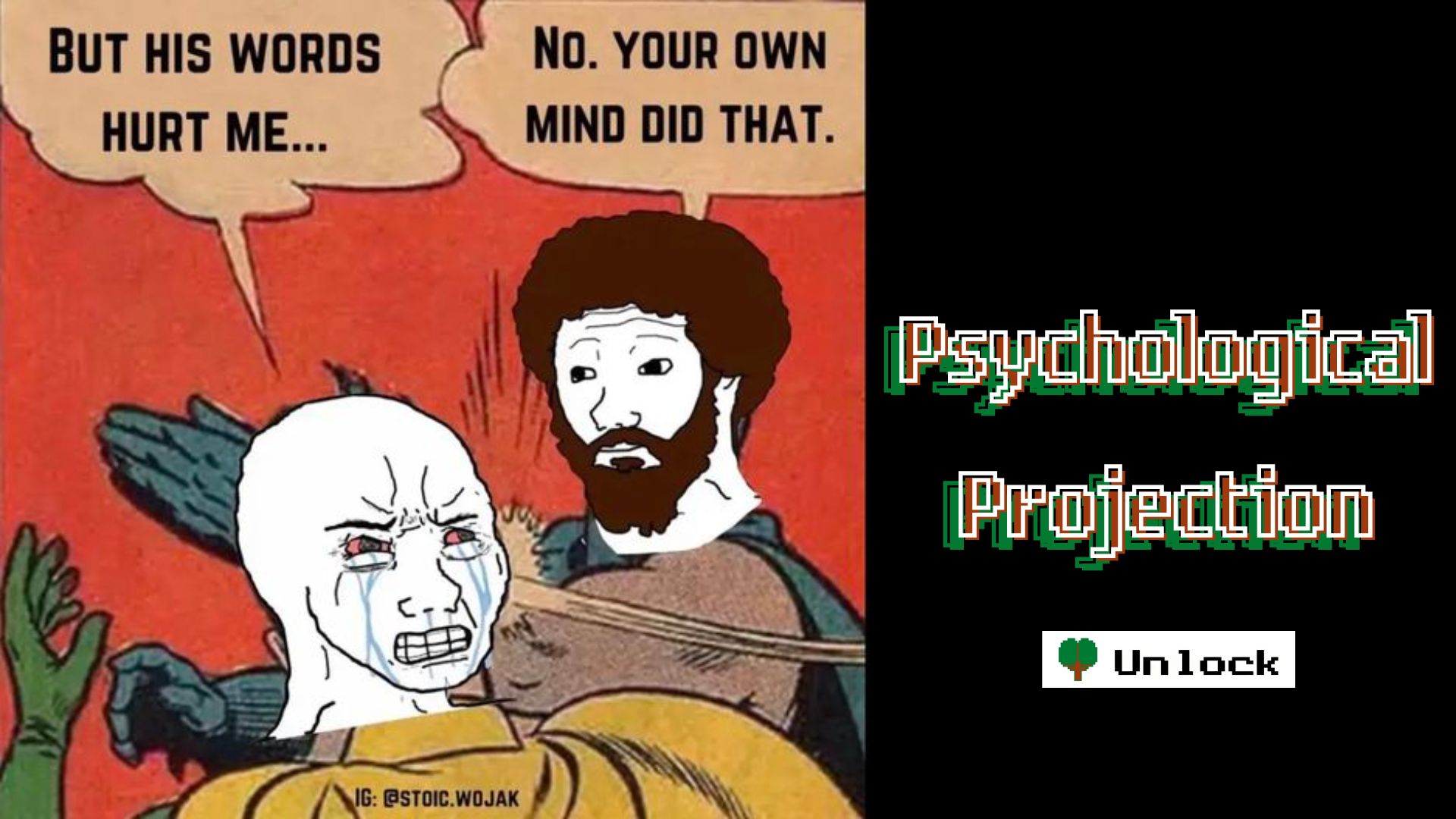 Psychological projection, what does it mean? - Unlock Learning Hub
