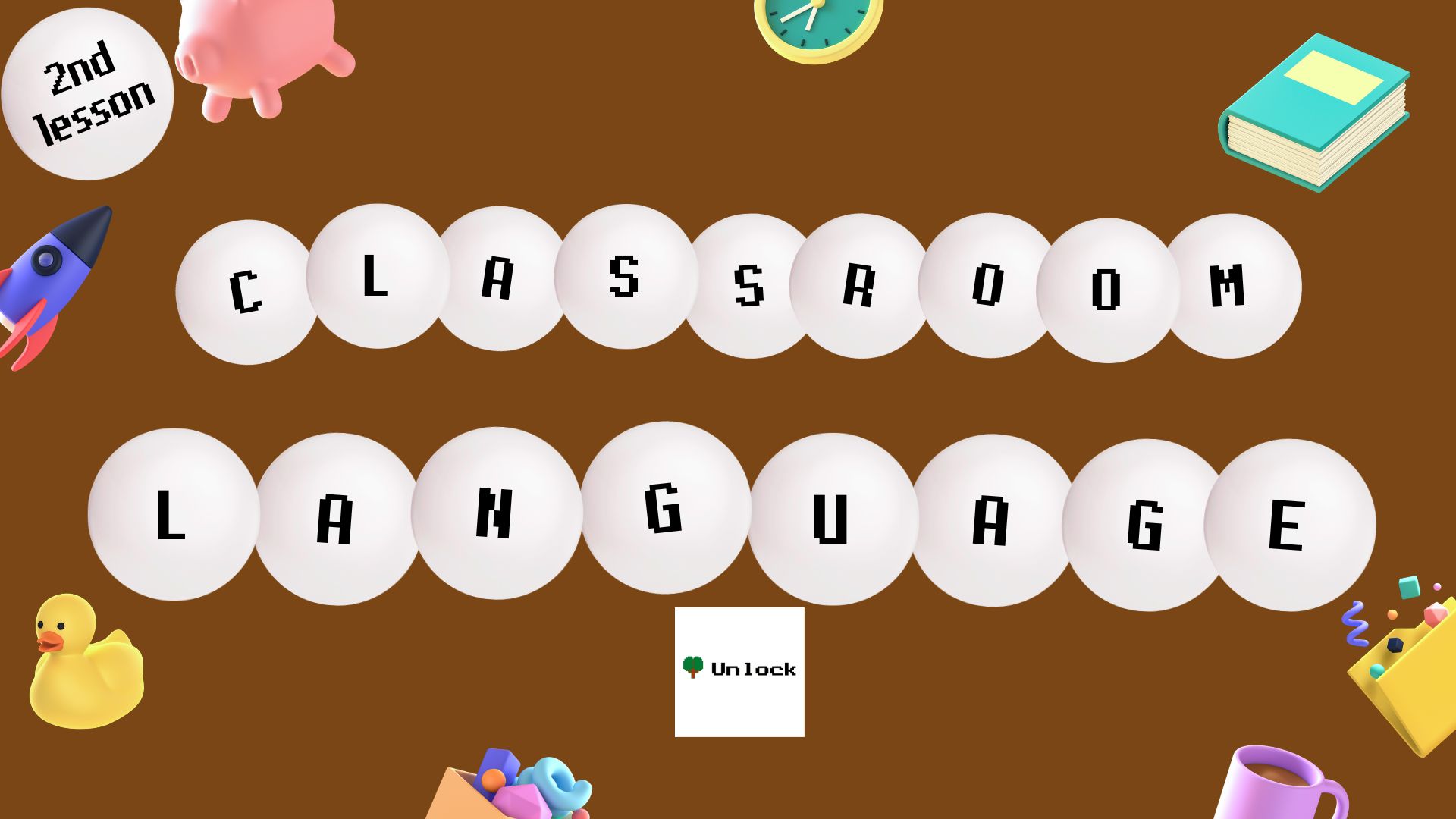 Classroom language for beginners 2nd lesson - Unlock Learning Hub