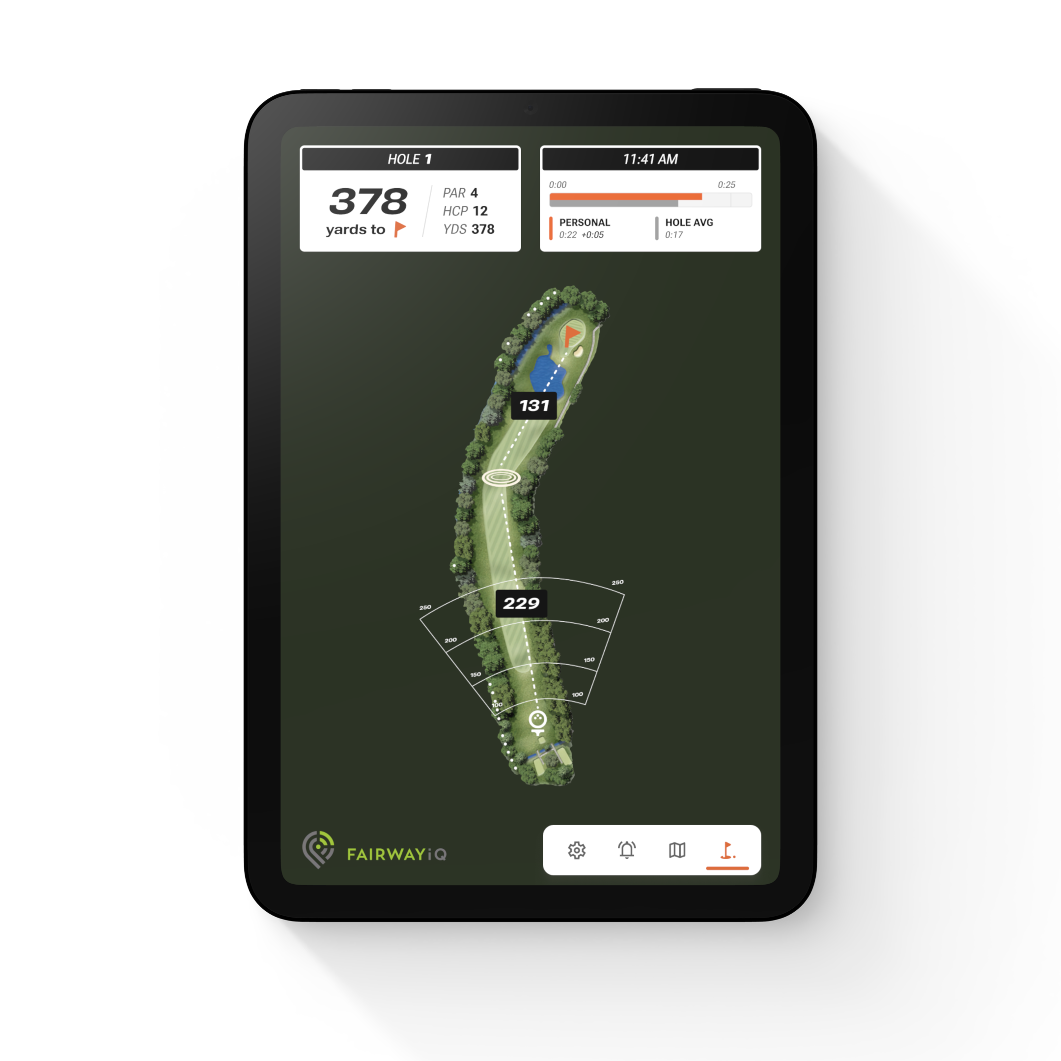 Golf Cart Screen Application