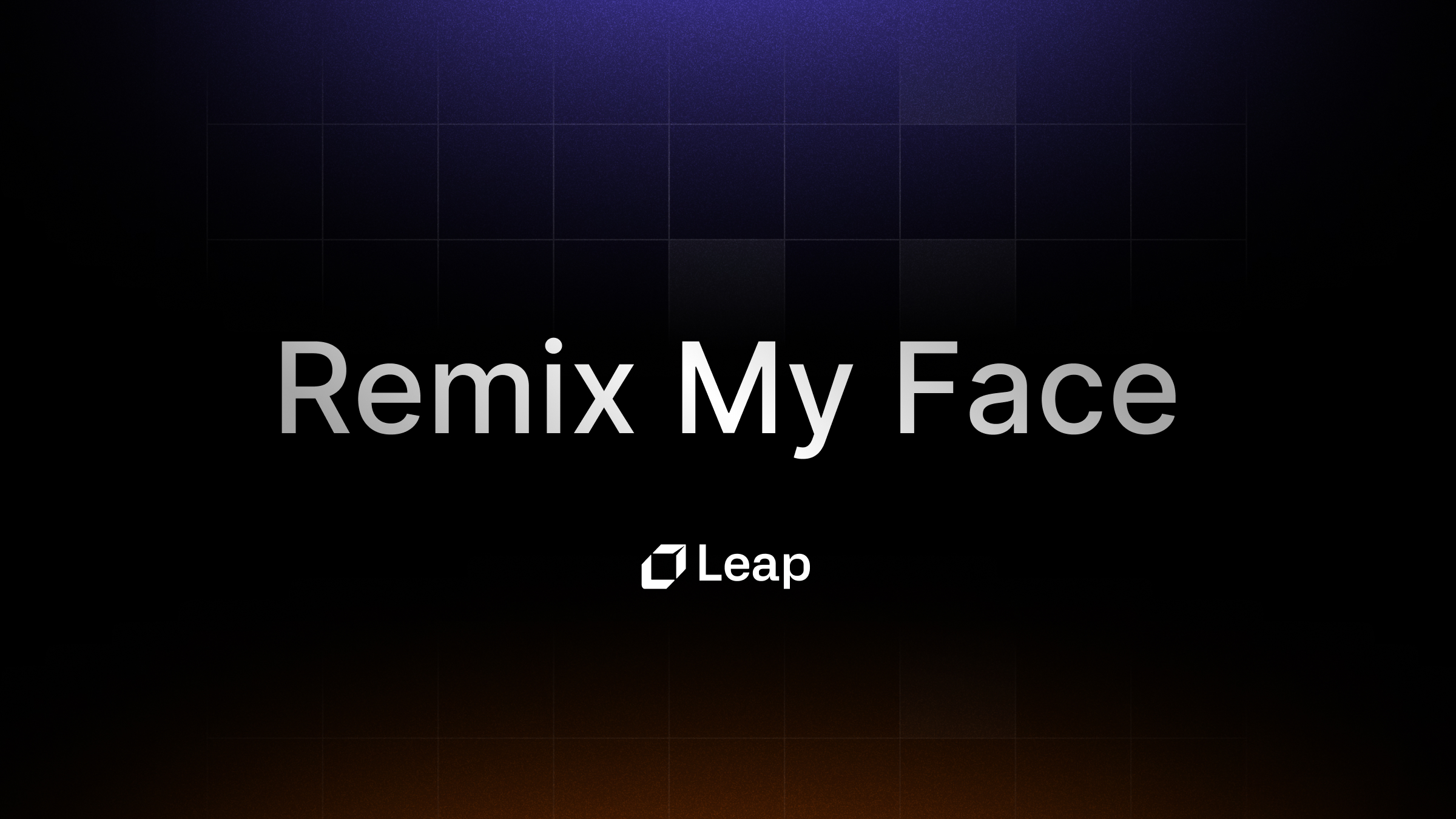Remix My Face
