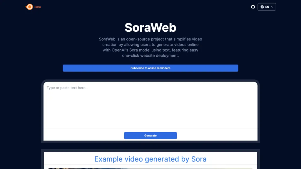 SoraWeb