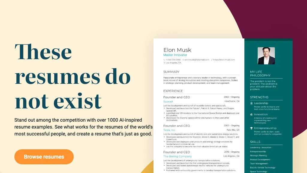 This Resume Does Not Exist 