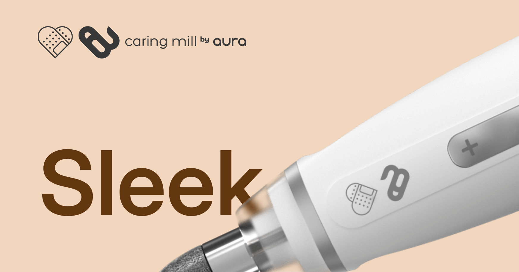 Sleek Callus, Corn and Ingrown Toe Nail Remover | Caring Mill by Aura