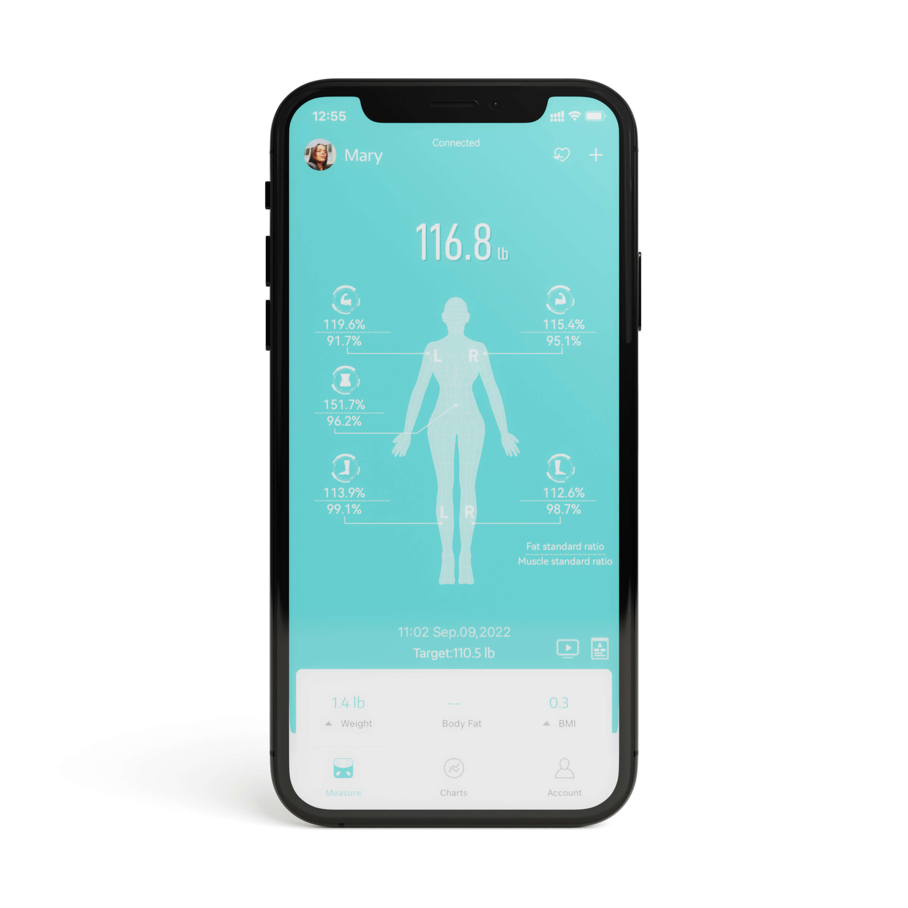 Full Body Analysis Scale | Caring Mill by Aura