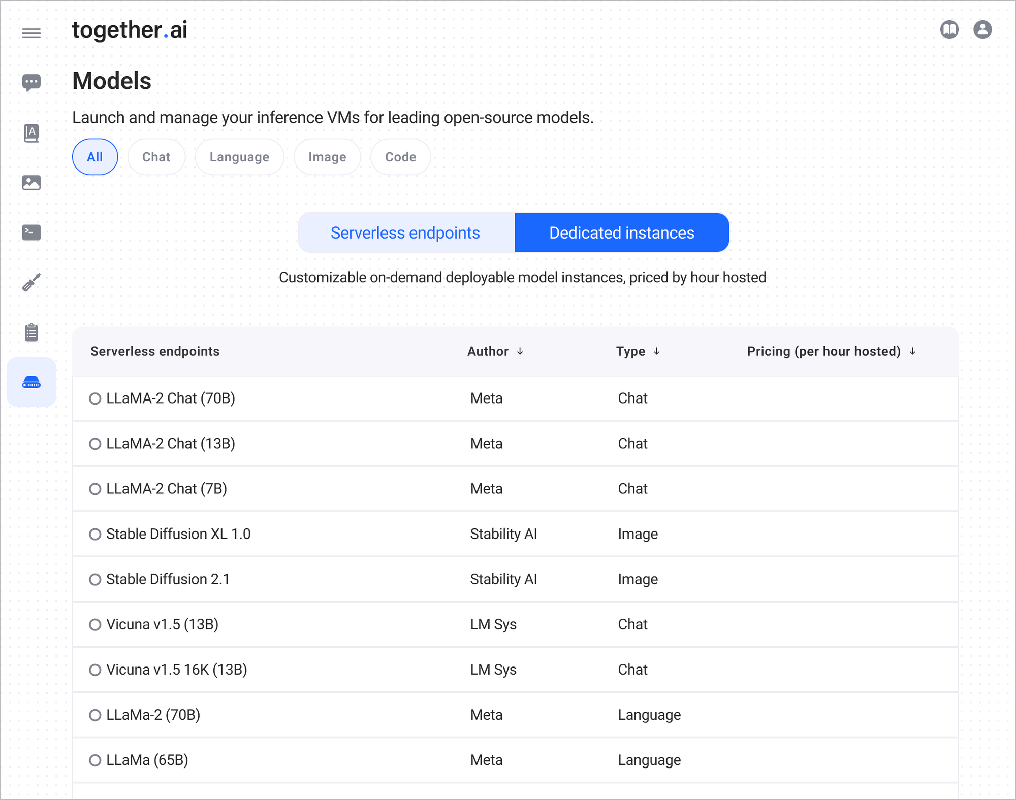 Together AI Products | Together Inference, Together Fine-Tuning, Together Training, and Together ...