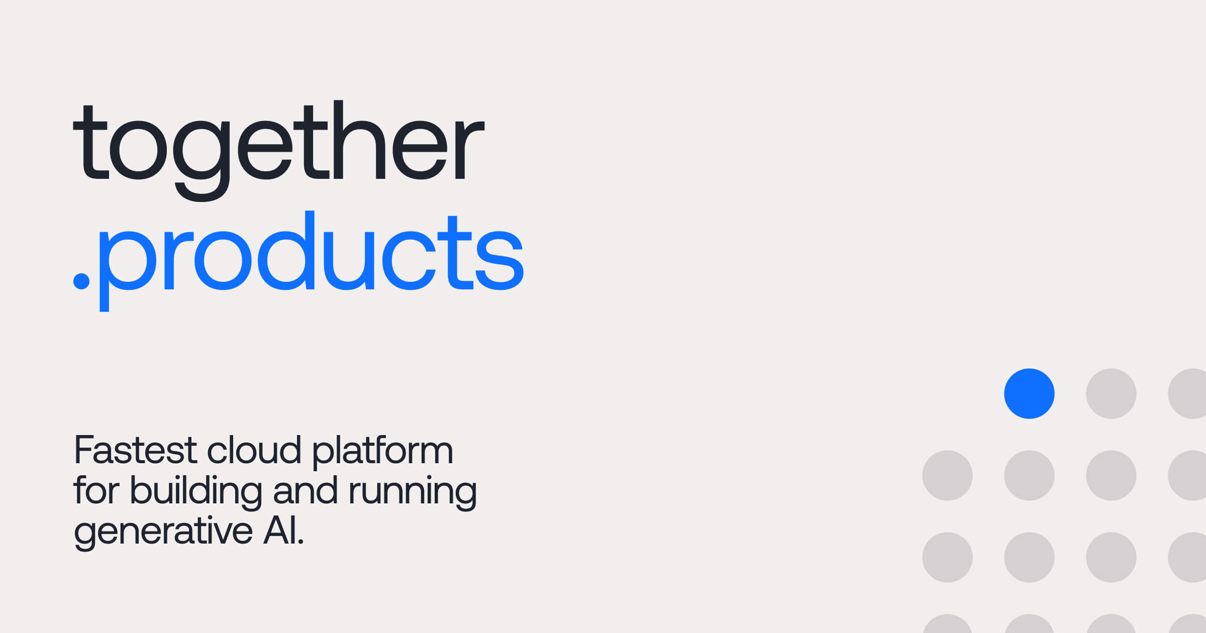 Together AI Products | Together Inference, Together Fine-Tuning ...