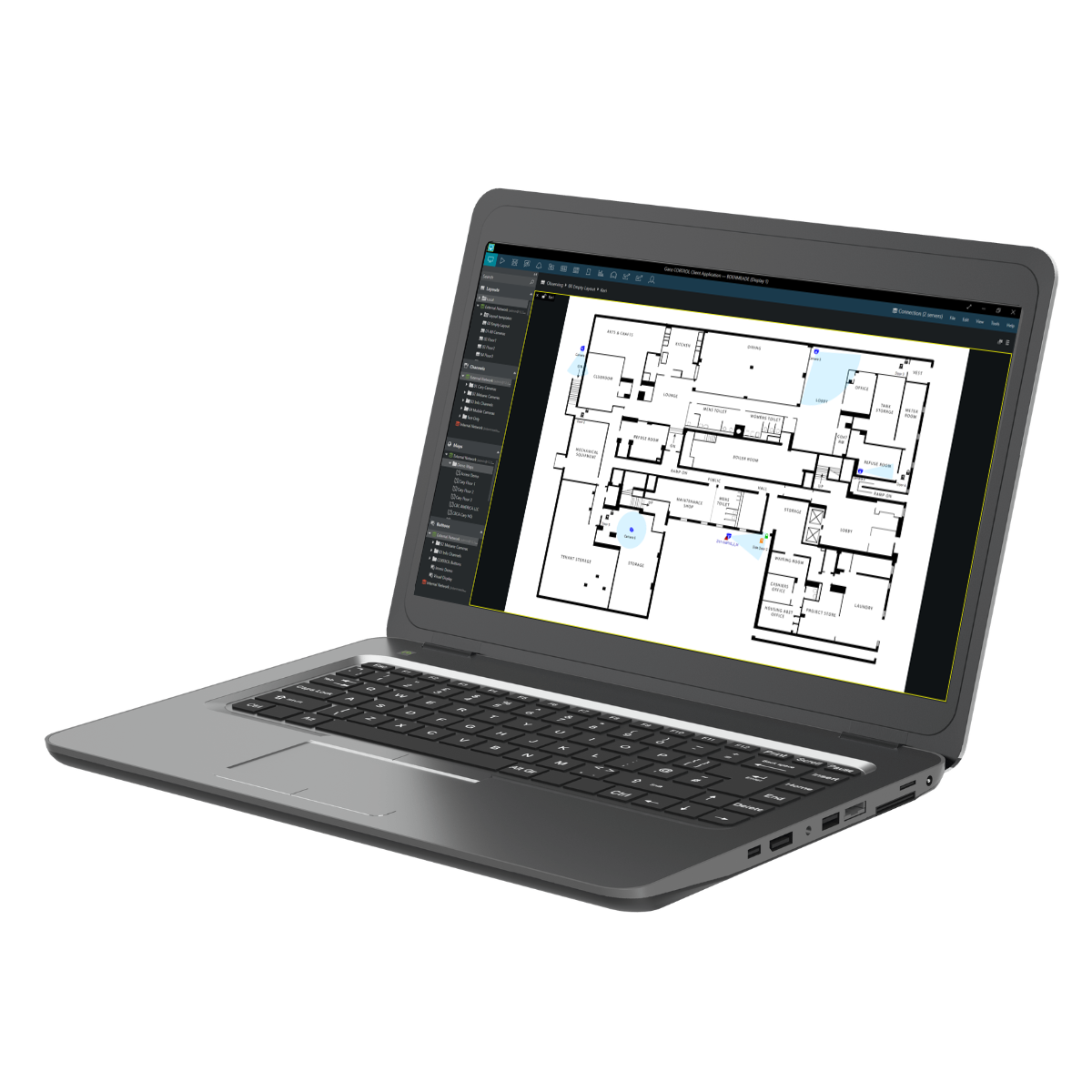 CORTROL VMS and Keri Access Control Integration — Ganz Security