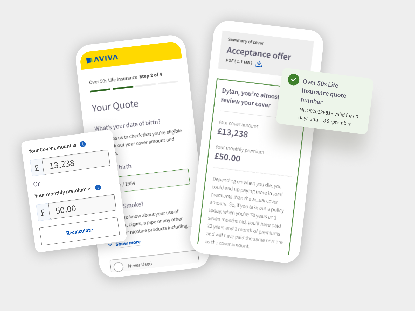 Our Designs For Aviva | Studio Case Studies