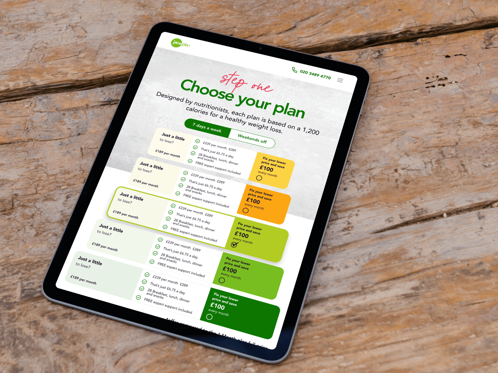 Our Designs For Jane Plan | Studio Case Studies