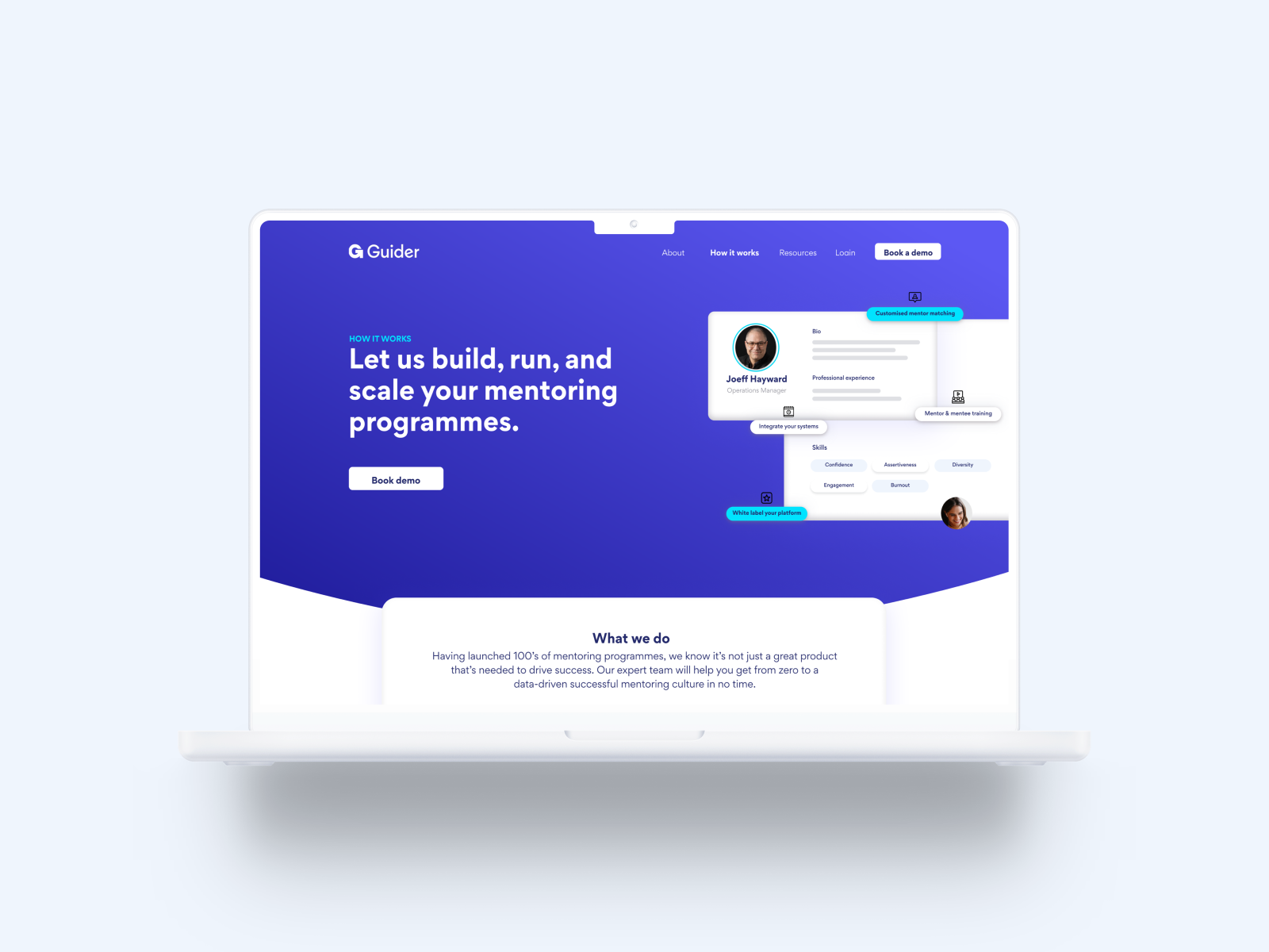 Our Designs For Guider | Studio Case Studies