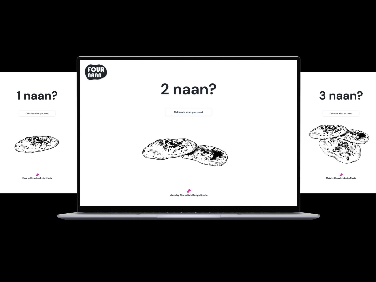 Our Designs For Four Naan | Studio Case Studies