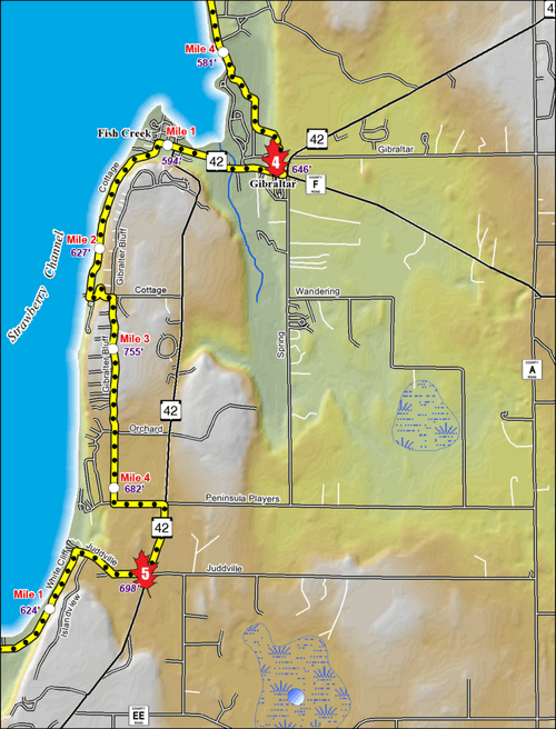 Fall 50 Course Details - Explore Each Leg of Your 50-Mile Journey