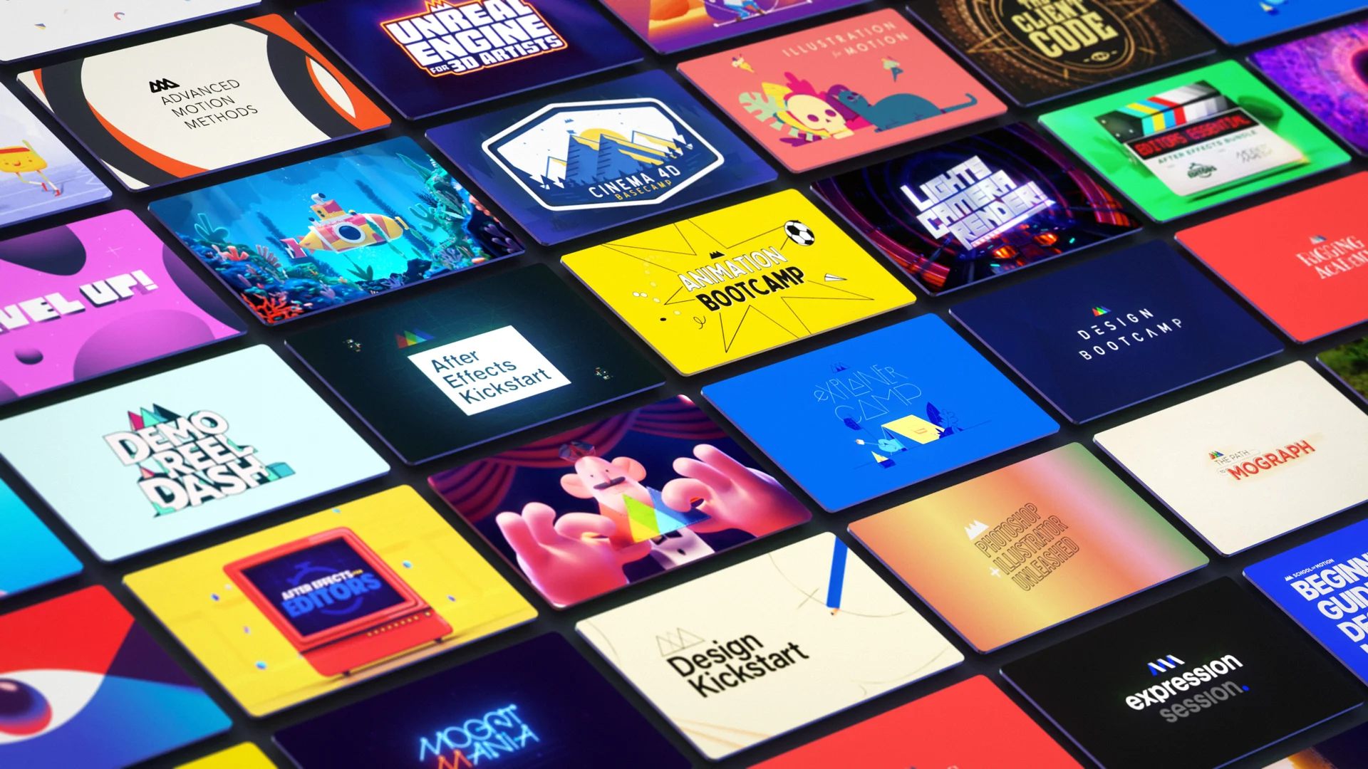 School of Motion | Explore our Motion Design Course Catalogue