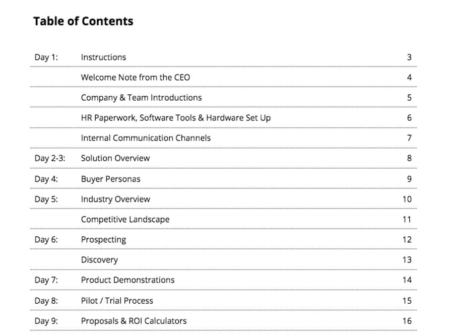 Sales Rep Onboarding Plan Template | Growth Business Templates
