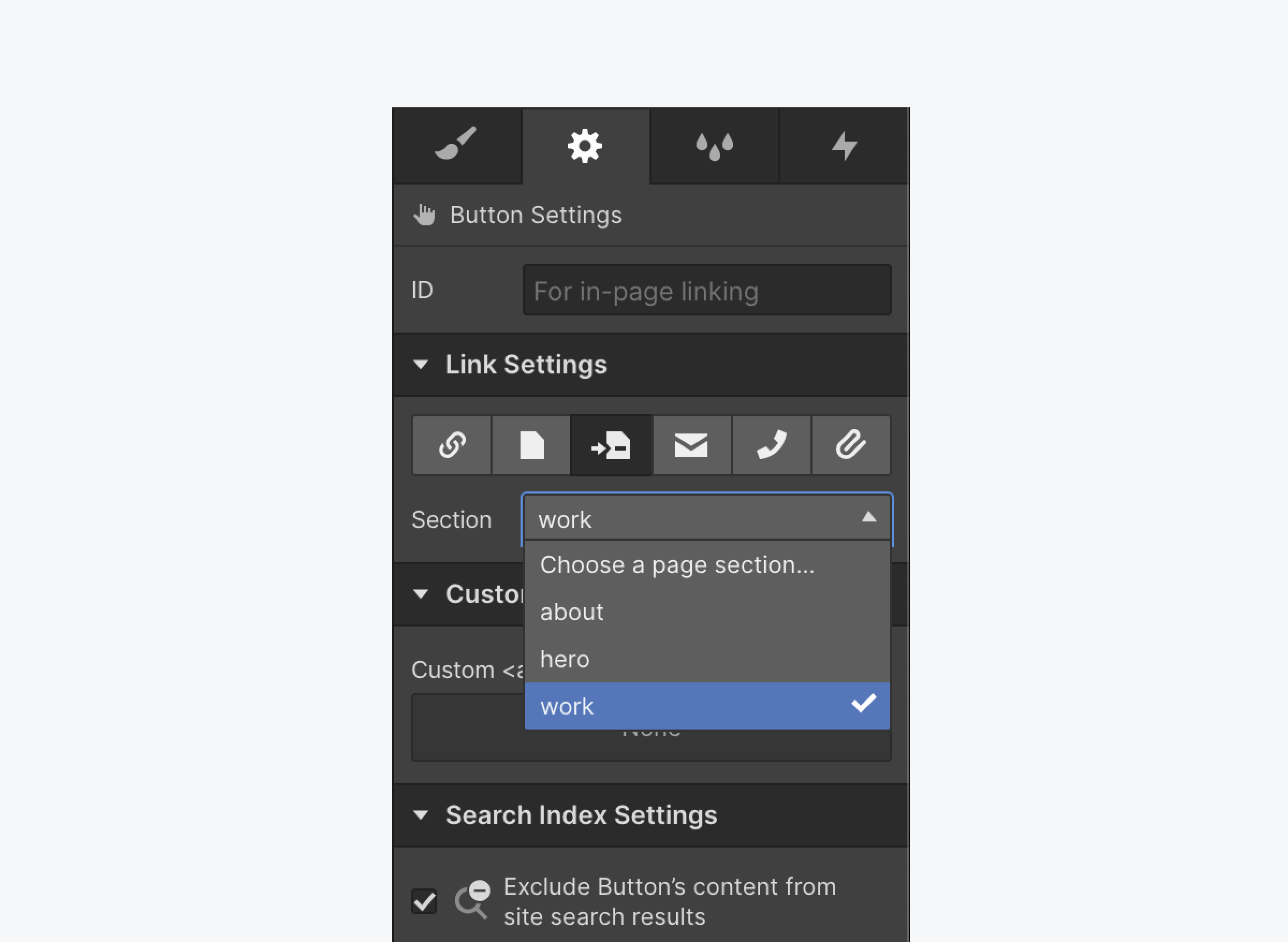 Set anchor scroll animation to instant | Webflow Accessibility Checklist